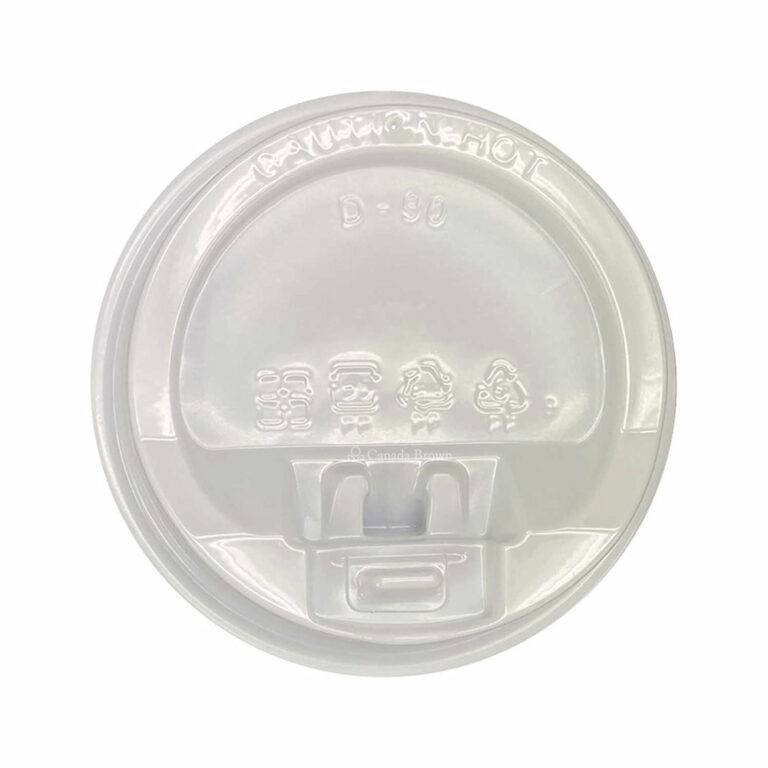 PP Plastic Lid (White) 90mm / with Tear Back for 10 to 24oz Paper Cup ...