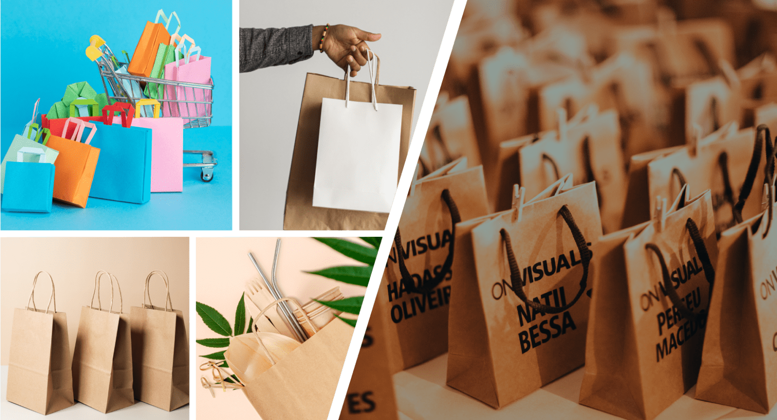 Paper Bags Wholesale, Paper Bags Bulk Pricing, Fast Delivery Canada US
